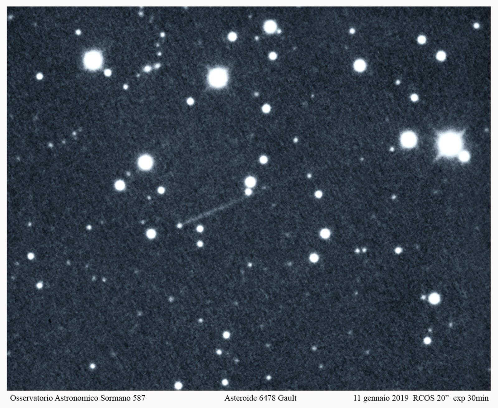 SISTEMA SOLARE: (6478) GAULT , QUANDO UN ASTEROIDE METTE LA CODA ...