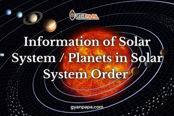 Revolution Planets Solar System