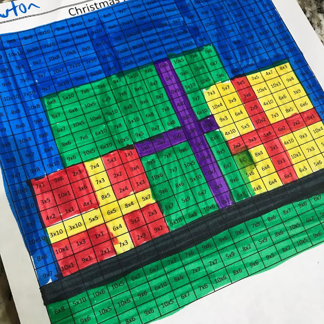 Christmas Multiplication - For the Love of Teaching