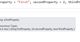 Lession 56: C# Anonymous Type