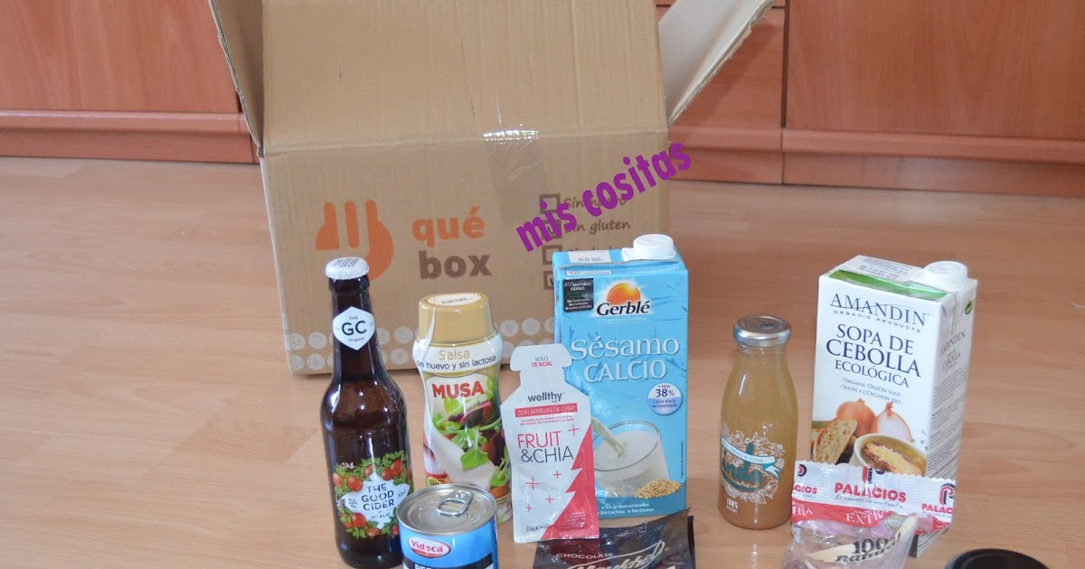 mis cositas en el bolso: Que box: Algo más que una de caja de alimentos
