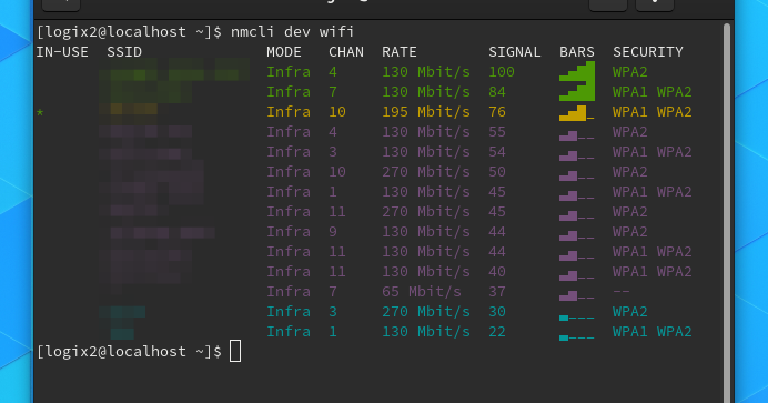 How To Show Available WiFi Networks, Their Channels, Signal Strength ...