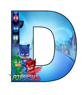 Kits imprimibles gratis : Alfabeto PJ Masks