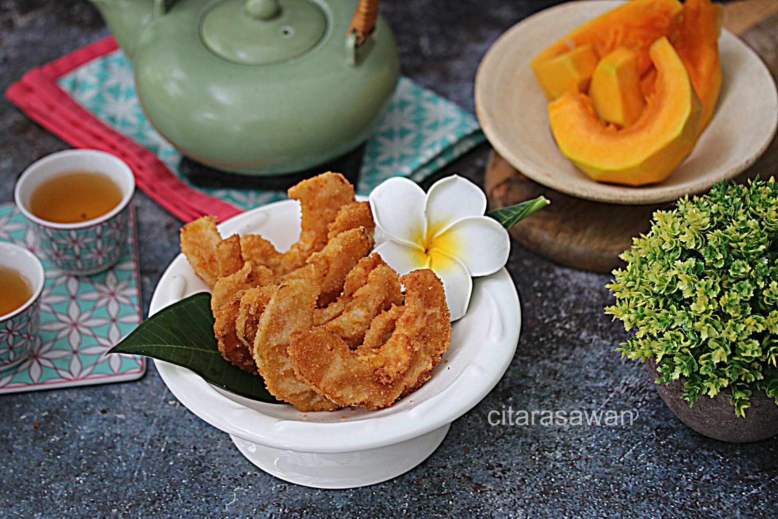 Labu Goreng Sos Coklat ~ Resepi Terbaik