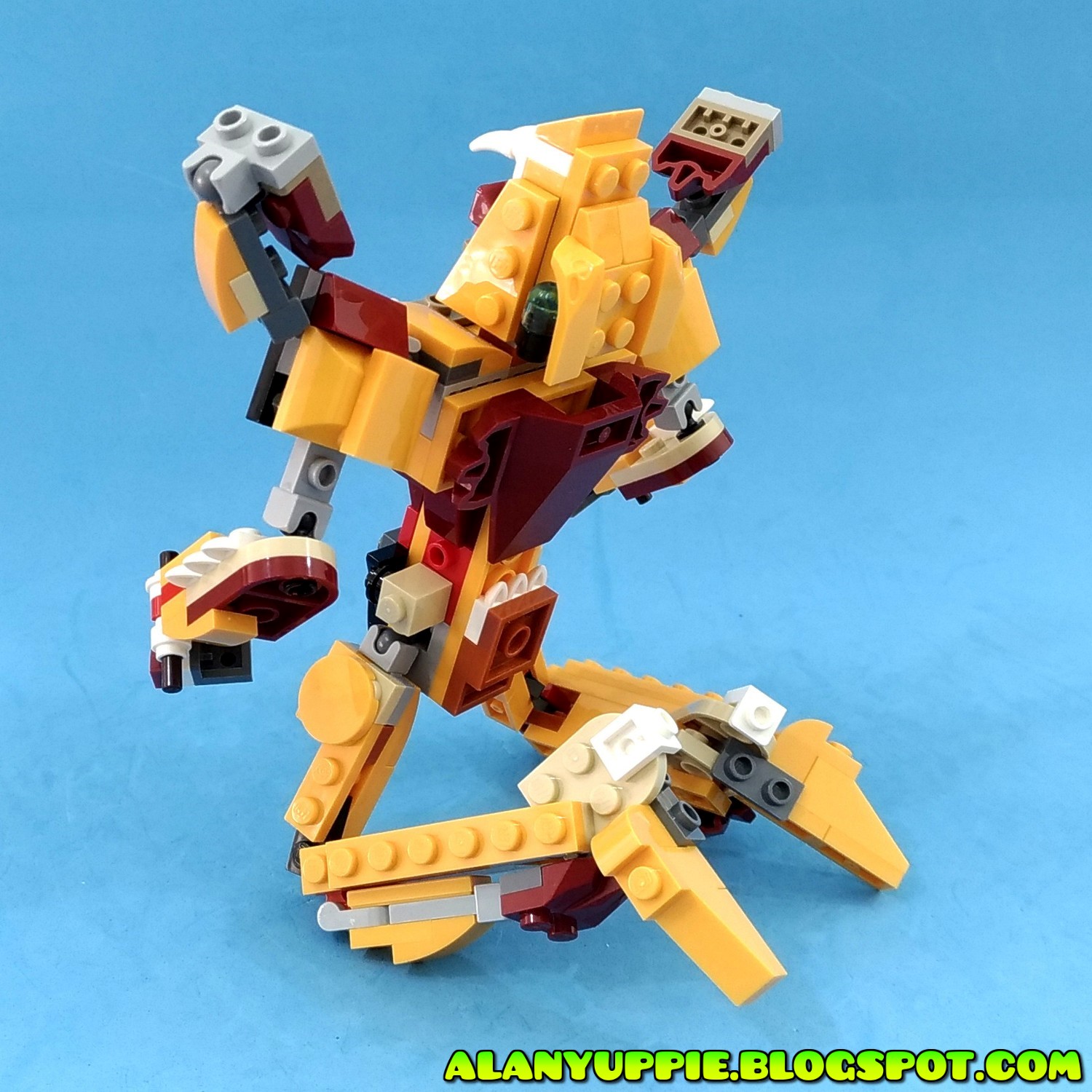 Alanyuppie's LEGO Transformers: Video Tutorial: LEGO Transformer Lion ...