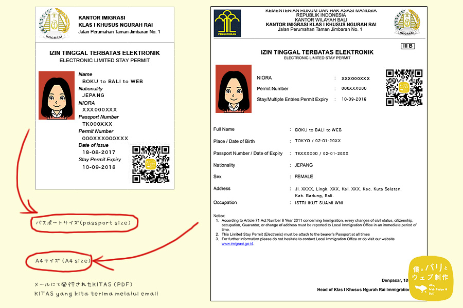 KITAS取得手続き【写真撮影から発行編】- Proses/Prosedur akuisisi KITAS 【Edisi dari ...