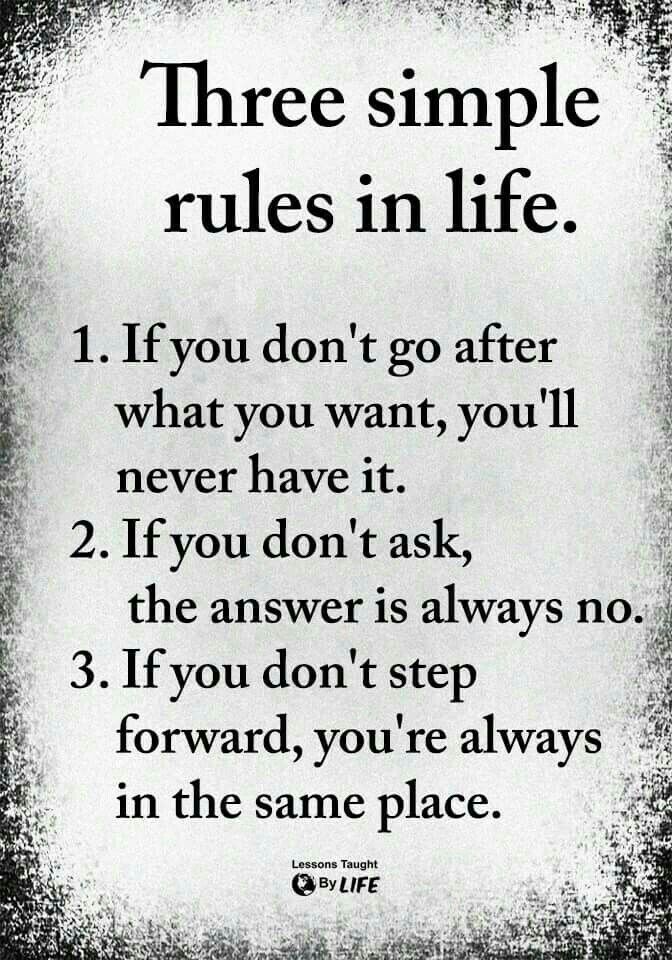 Simple Rules Of Life