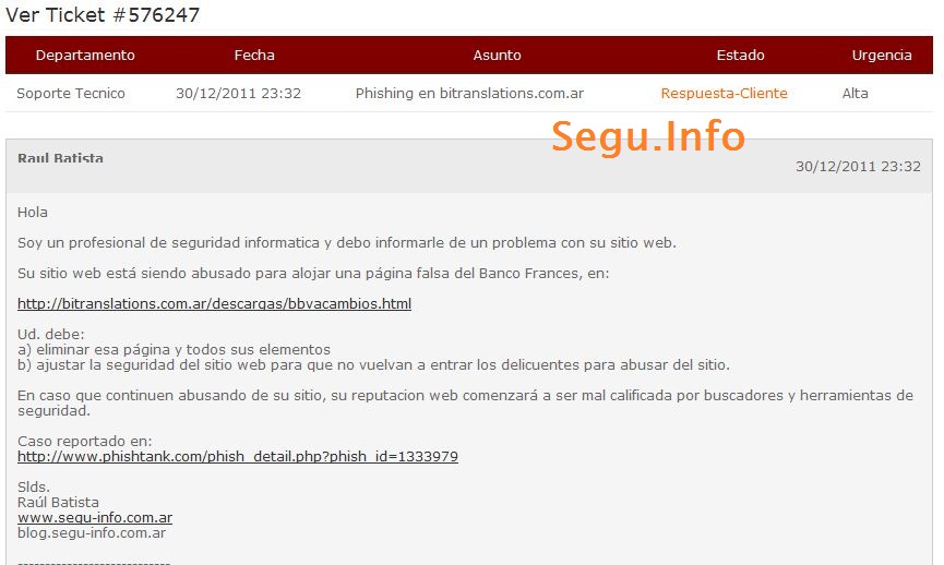 diciembre 2011 ~ Segu-Info - Ciberseguridad desde 2000