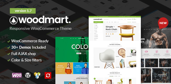 WoodMart - Responsive WooCommerce WordPress Theme