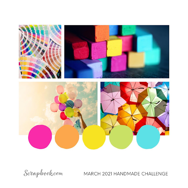 Rainbow Insect ATCs: Scrapbook.com March 2021 Handmade Challenge ...