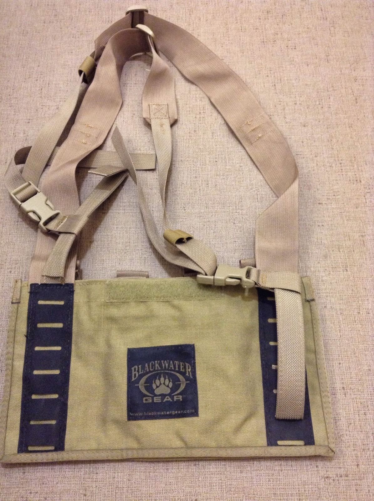 Webbingbabel: Blackwater Gear Low Profile Chest Rig