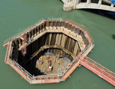 Cofferdam structures