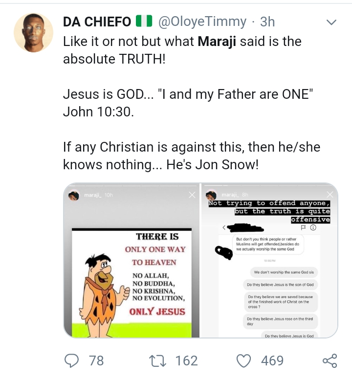 Who Is Maraji? Biography, Age Of Gloria Oloruntobi, Net Worth, Comedian