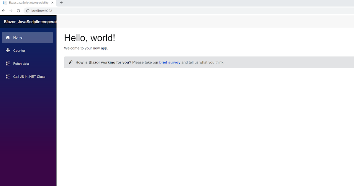 Blazor Javascript Interop Accessing Javascript Functions In Blazor