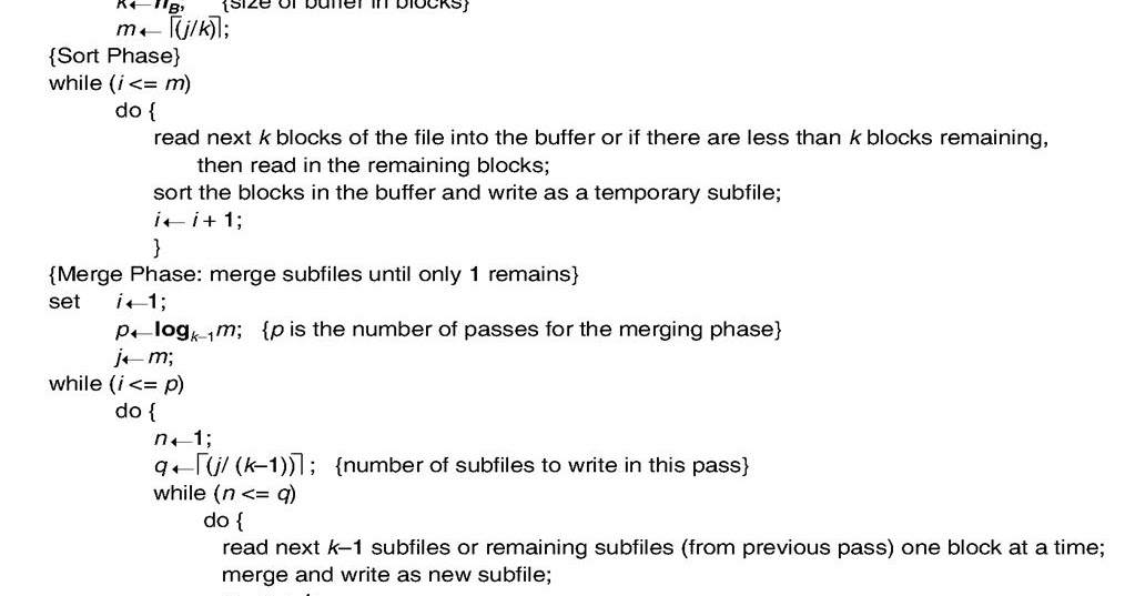 Relational Database Management system: What is external sorting in DBMS ...
