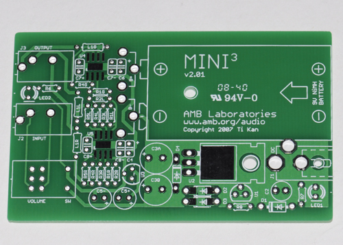 DIY Audio Electronics from Zynsonix.com: The AMB Mini³ (Mini Cubed ...
