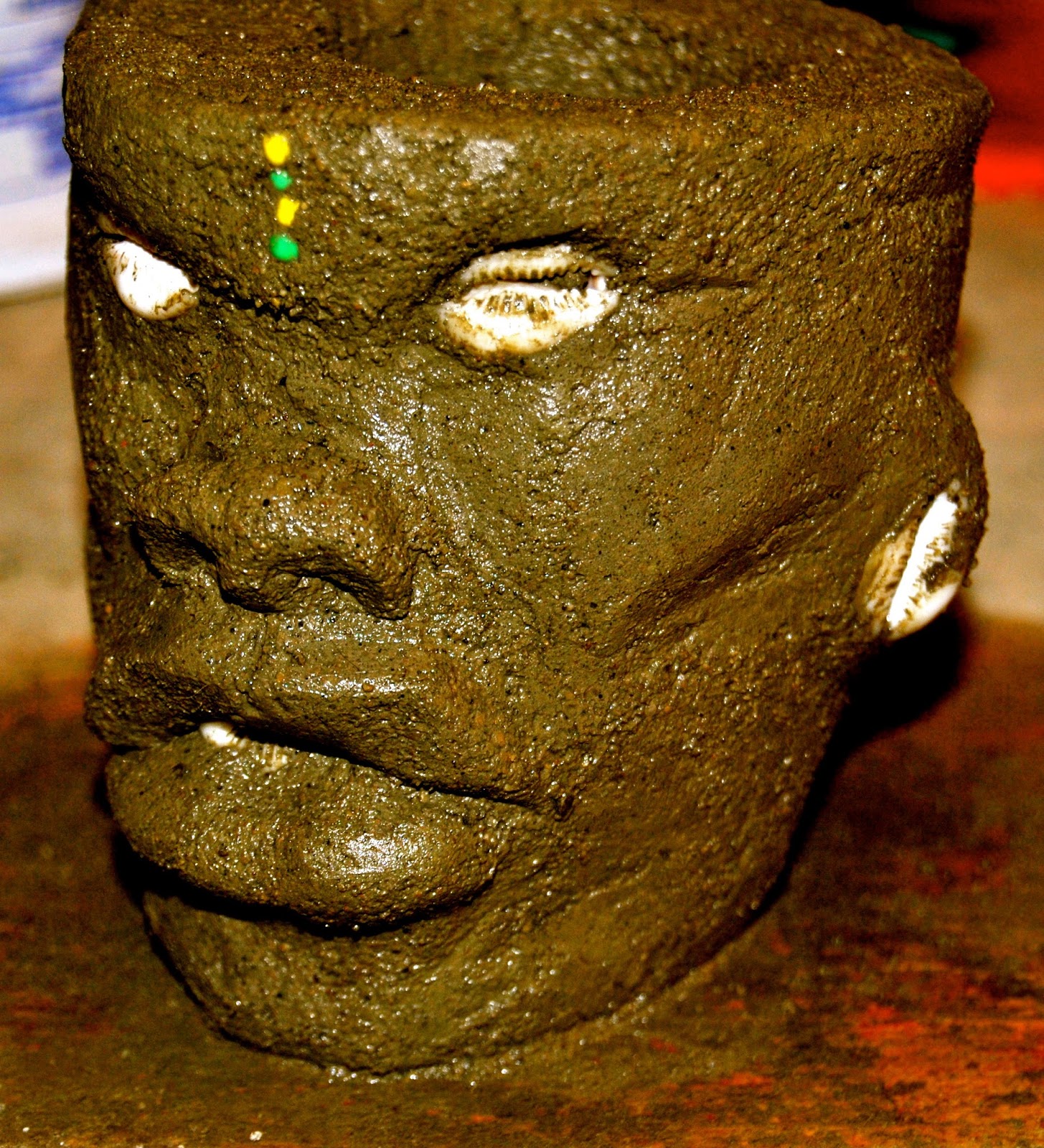 Ọmọ Esú Ọ̀dára: ASÍNDE : Small Legba/Esu Heads 4-5"