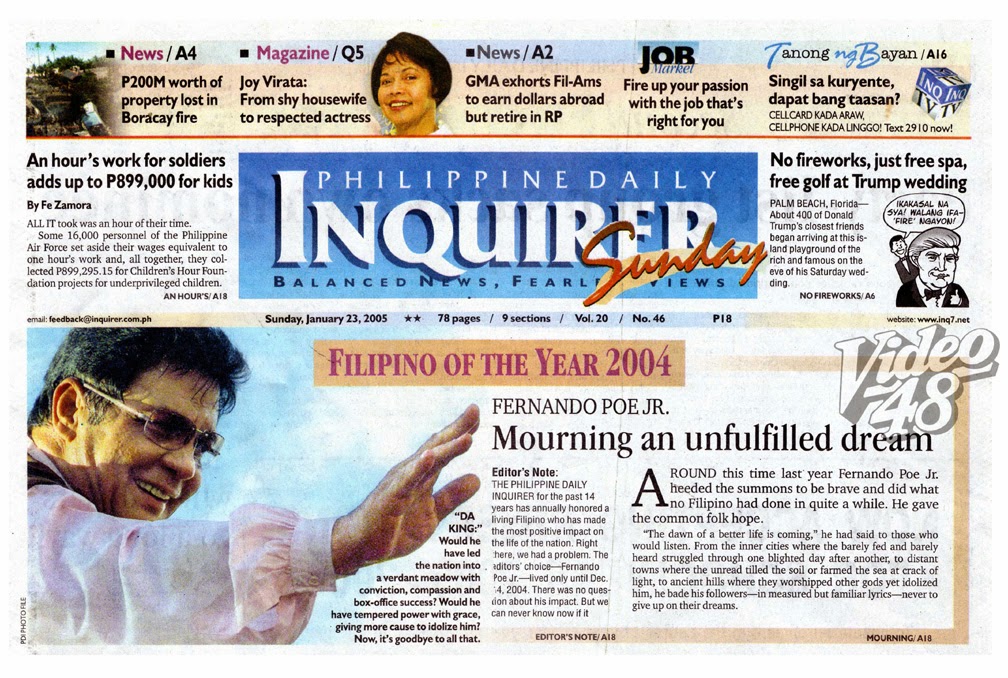 Video 48: REMEMBERING FPJ ON HIS 10TH DEATH ANNIVERSARY