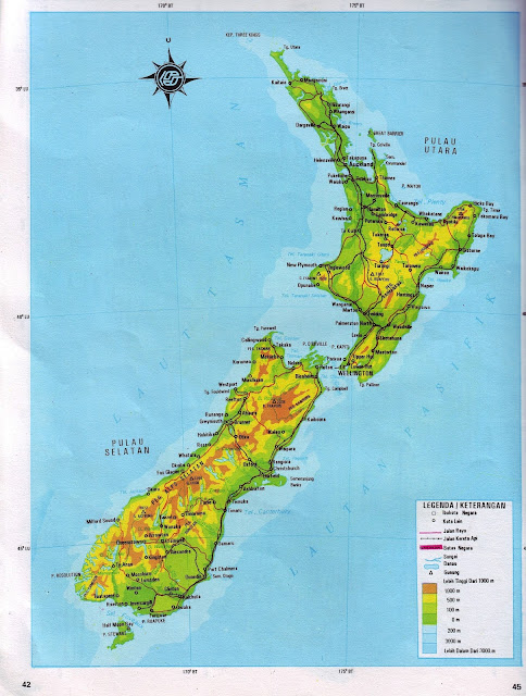 New Zealand Map
