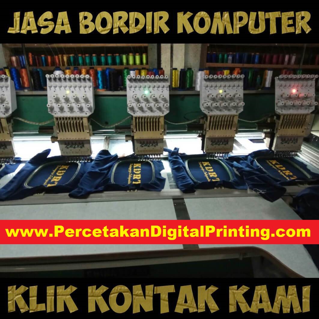 Contoh Contoh Desain BORDIR Dari Percetakan Digital Printing Terdekat ...