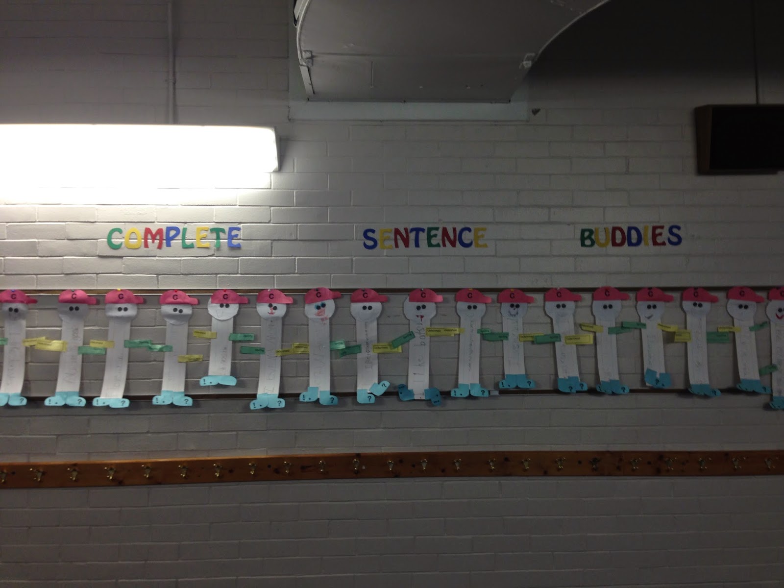 Classy In The Classroom: Complete Sentence Buddies!