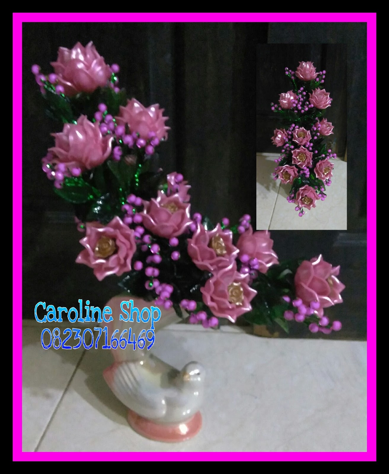 Kerajinan Manik dan Bunga Akrilik Jakarta: Bunga Acrylic