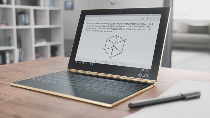 Chalista Tech: Lenovo Yoga Book tablet book Android Canggih Untuk ...