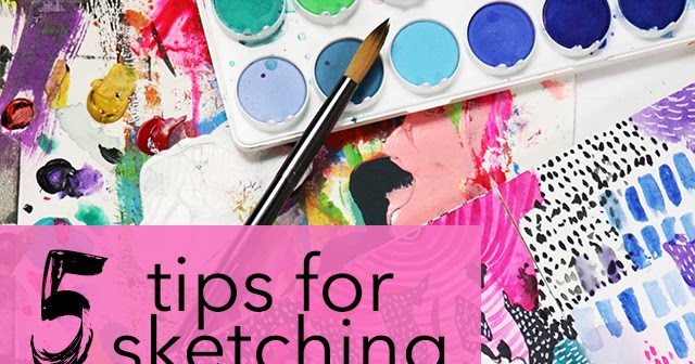 alisaburke: 5 tips for sketching