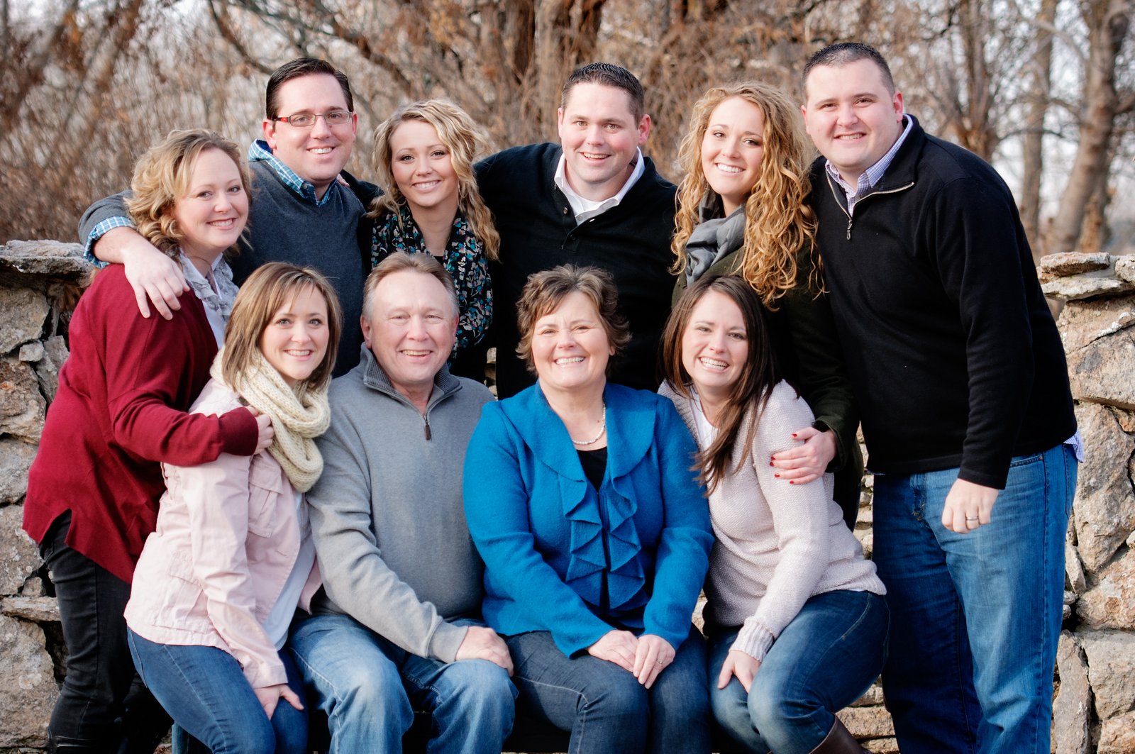 the kevin ward family: manwaring family pictures