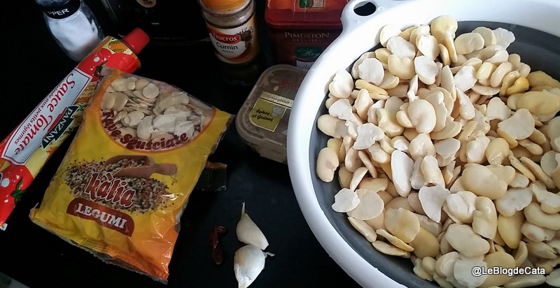 Blogul lui Cătă: Supa crema de fasole fava uscata / Bissara (Maroc)