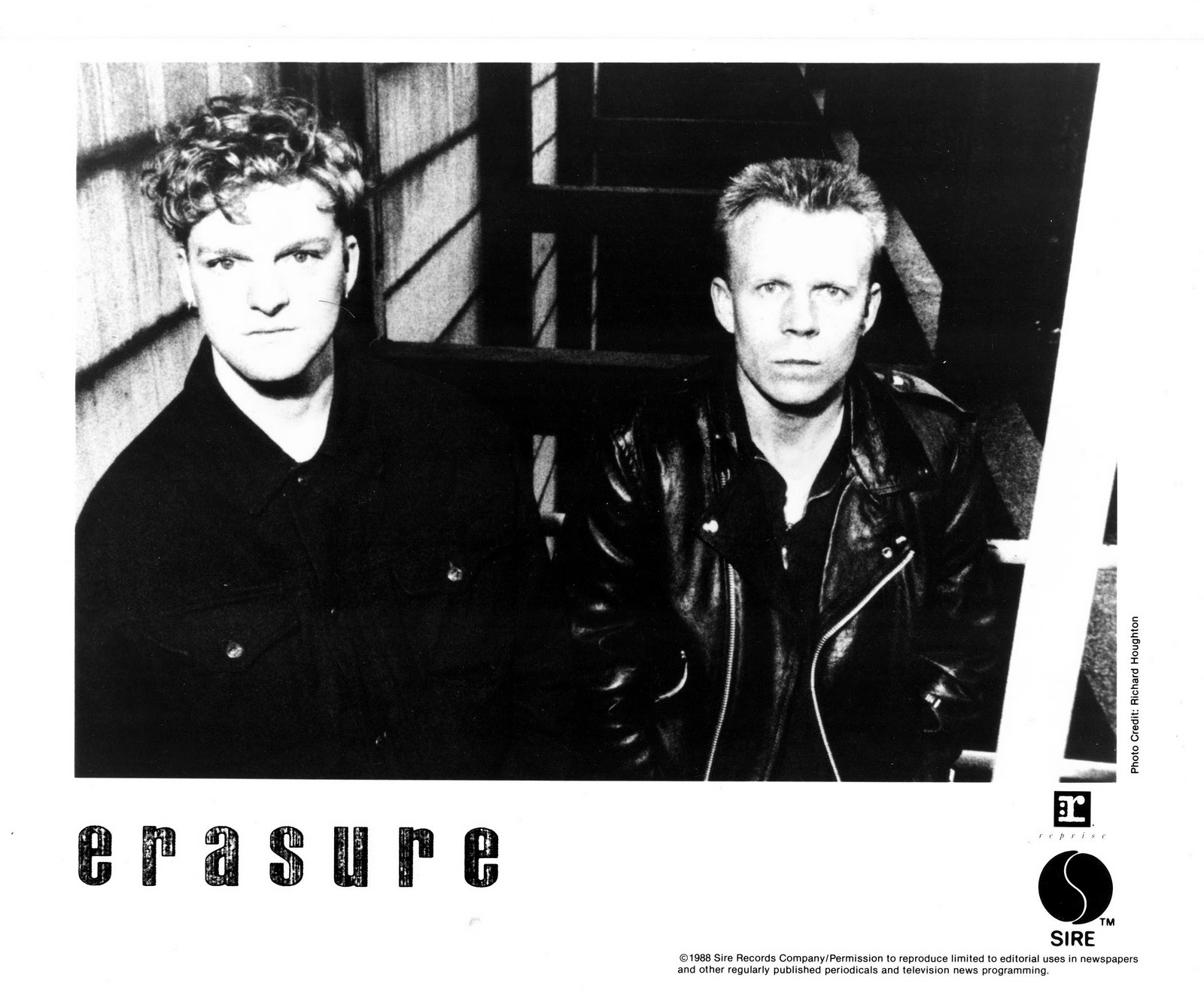 Lansure's Music Paraphernalia: ERASURE | ANDY BELL | VINCE CLARKE