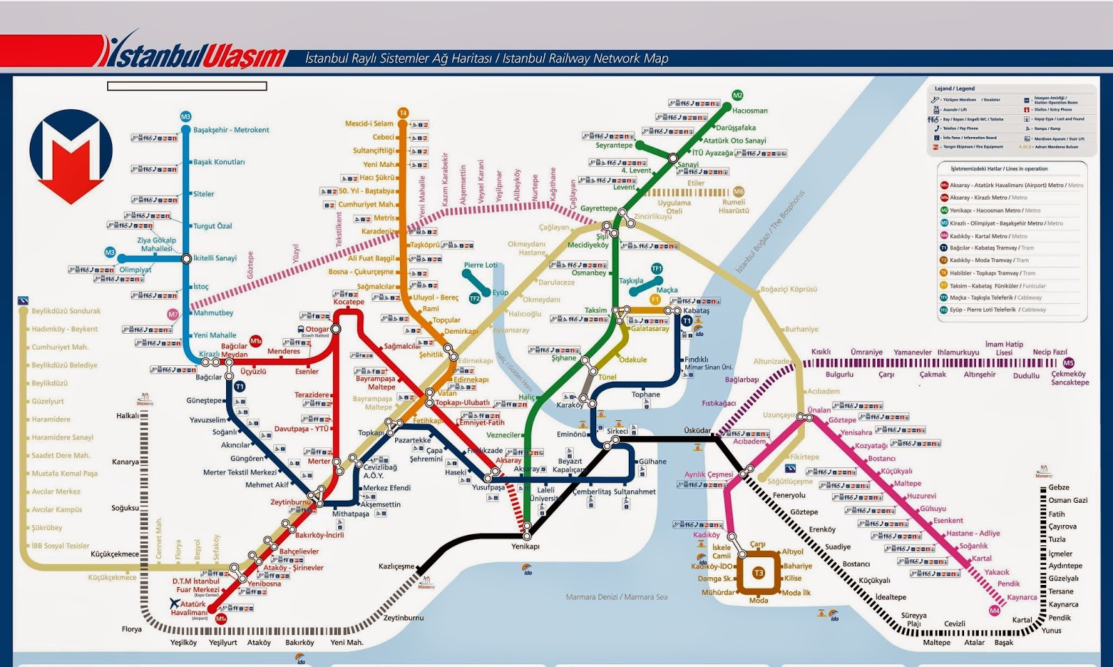 Traveling to Turkey: Public transportation in Istanbul 2014