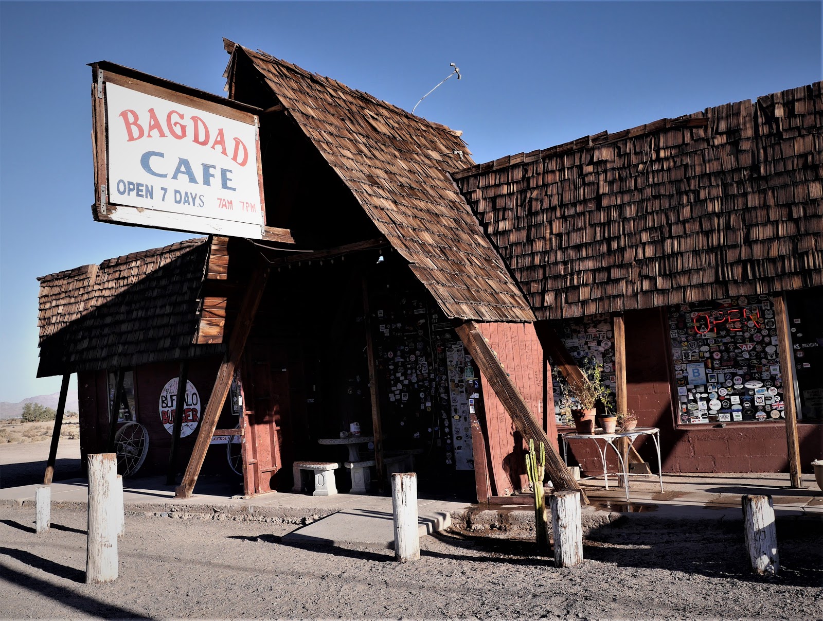 J and L Research and Exploration: The Real Bagdad Café