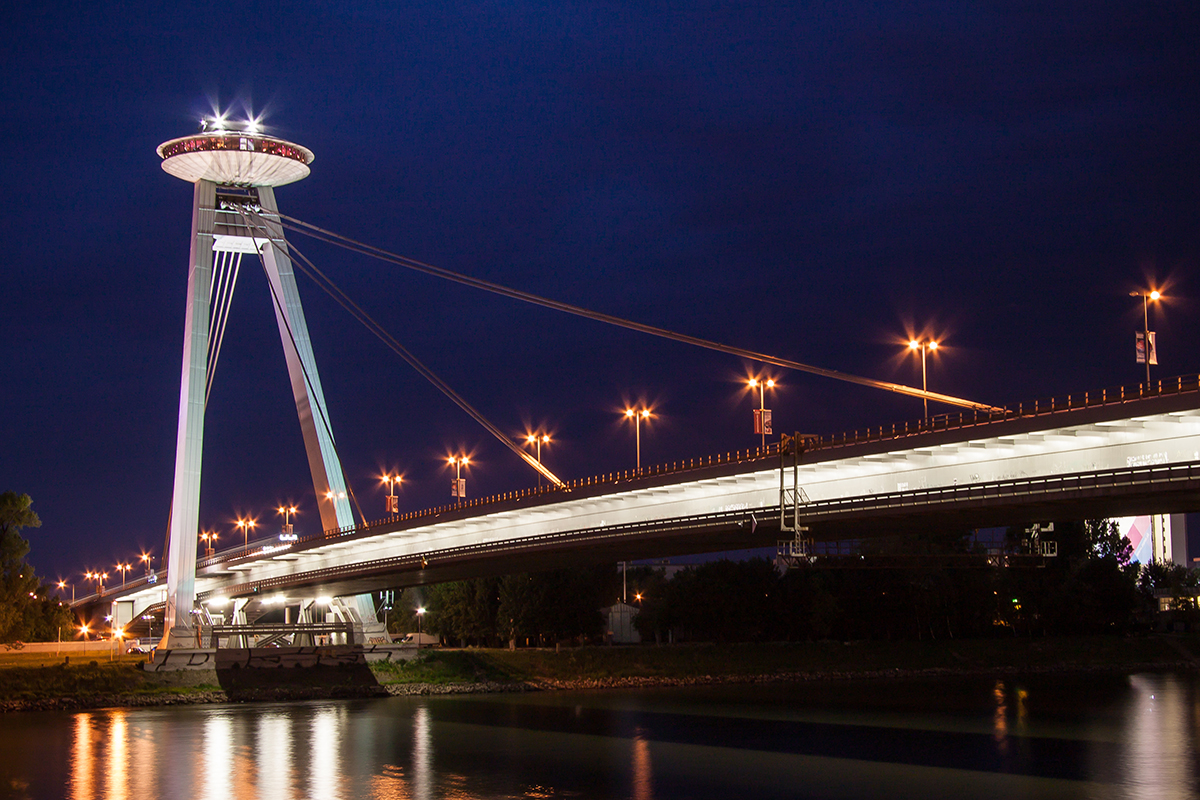 Peter Kuzmin photography: Most SNP, Bratislava