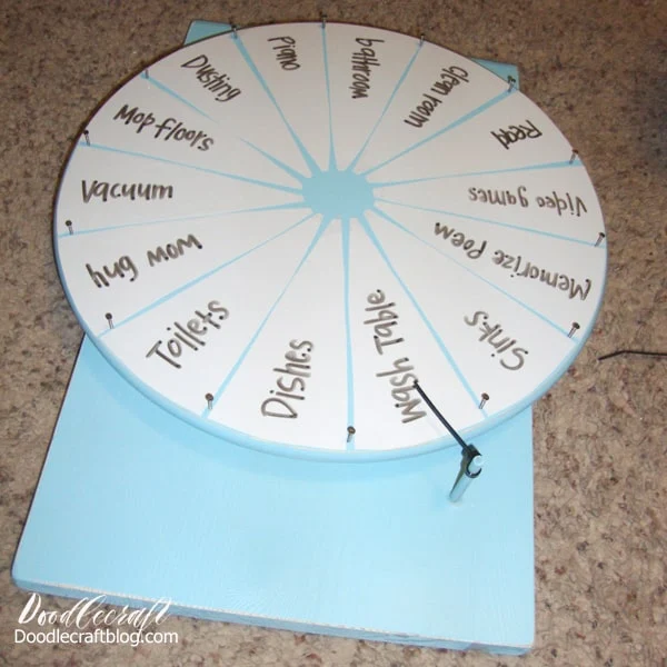How to Make a DIY Spinner Prize Wheel!