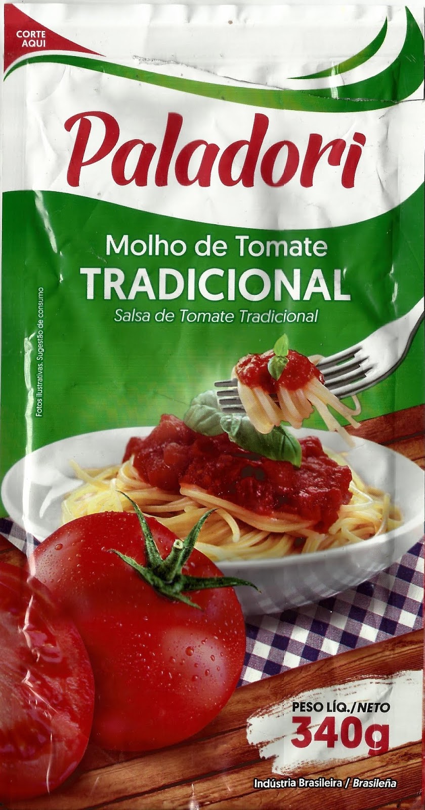 Molho de Tomate - PALORI - 340g