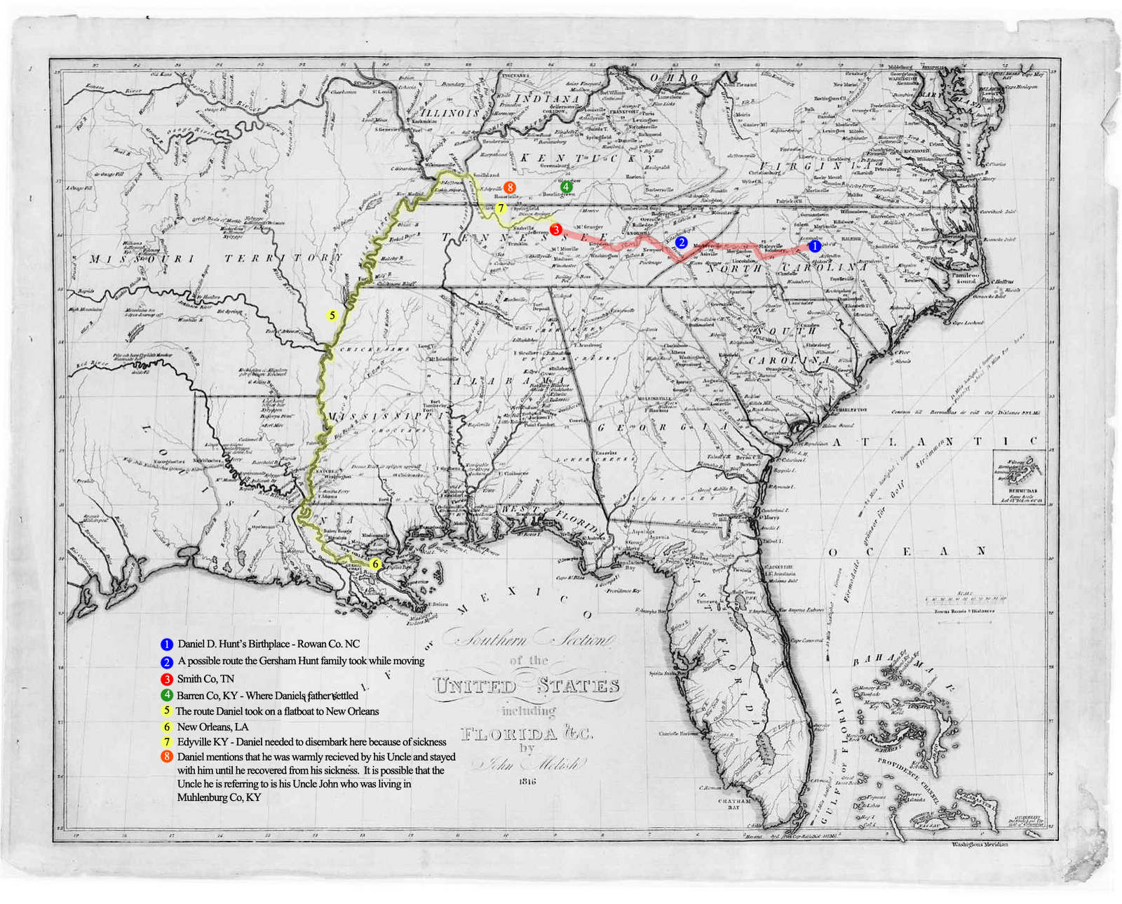 Fun With Family History: Daniel Durham Hunt's life story (1797-1866)