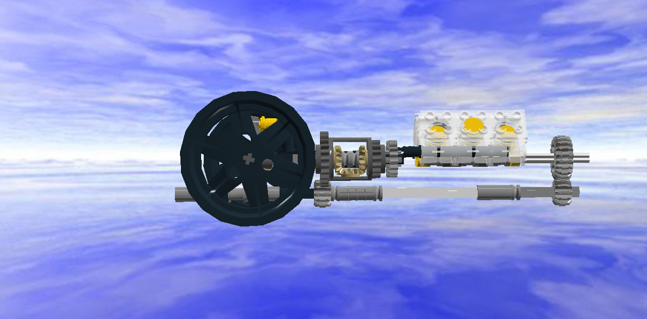 R&M Custom Carbon Parts: Lego Technic F1 Lego Digital Designer (LDD)