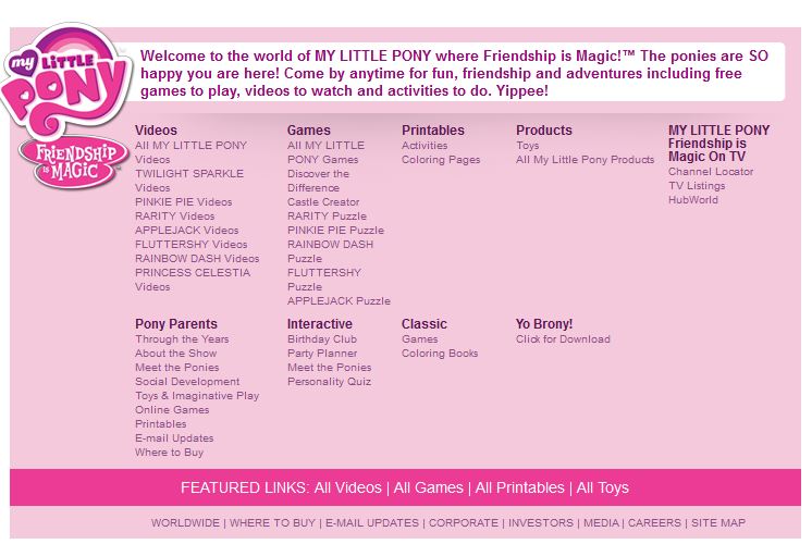 Equestria Daily - MLP Stuff!: Brony Shoutout On The Official My Little ...