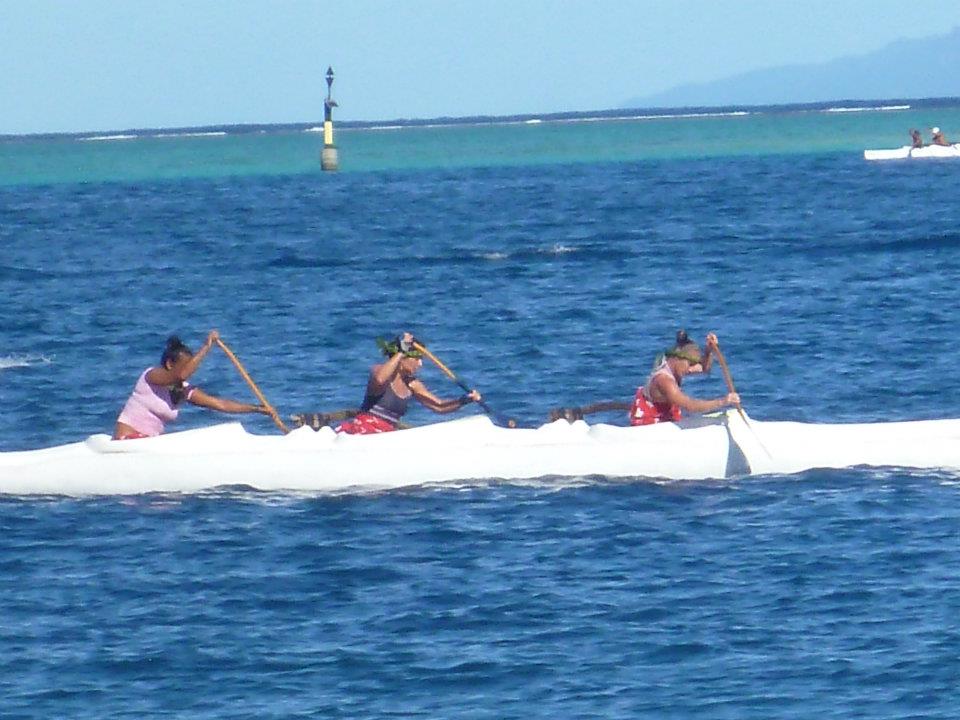 Surfski et Vaa à Huahine: Heiva i Huahine 2012 - V3 / V12