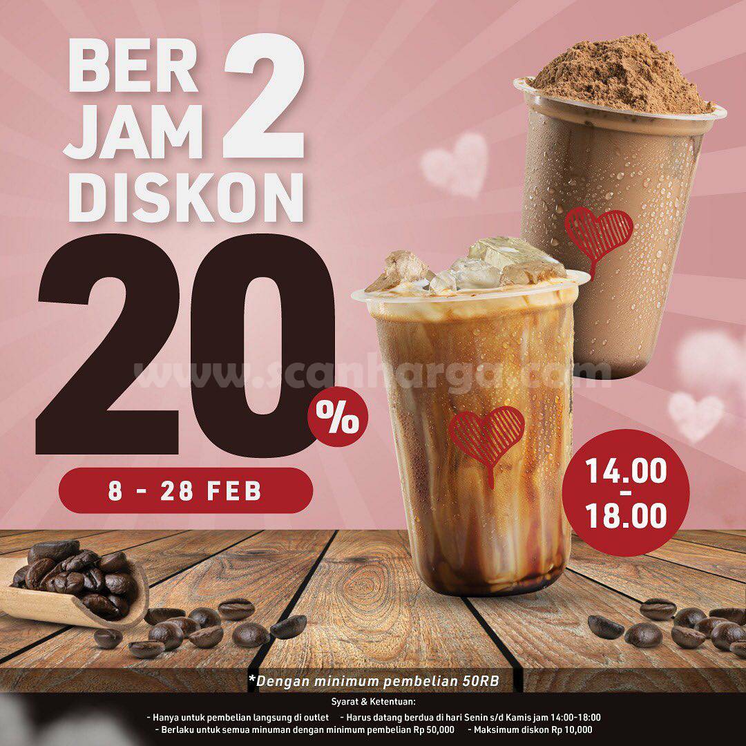Kopi Kenangan Promo DISKON 20% BERJAM-JAM | scanharga Kopi Kenangan Promo DISKON 20% BERJAM-JAM | scanharga