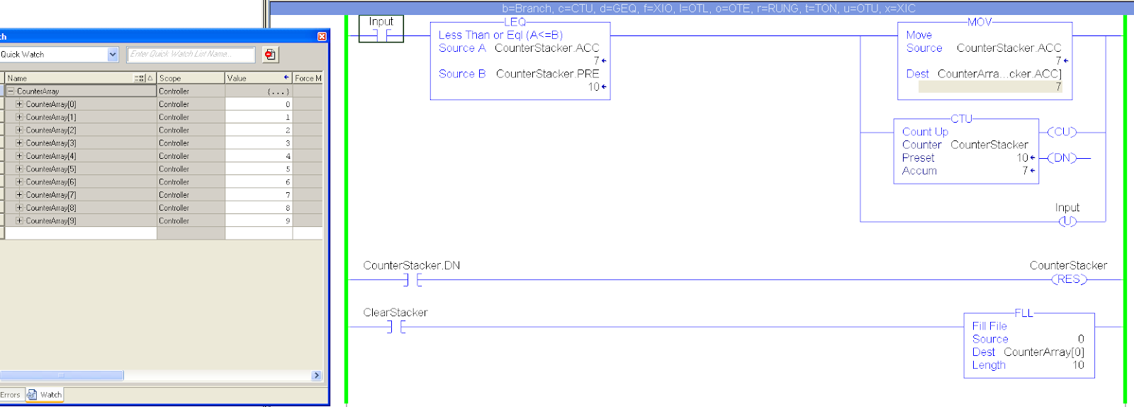 Automation In Practice: #49 - Rockwell PLC array to stack data