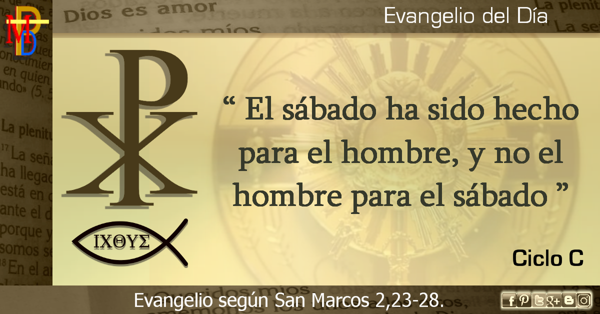 Un Padrenuestro, Un Avemaría y Un Gloria por el Papa: EVANGELIO - SAN ...