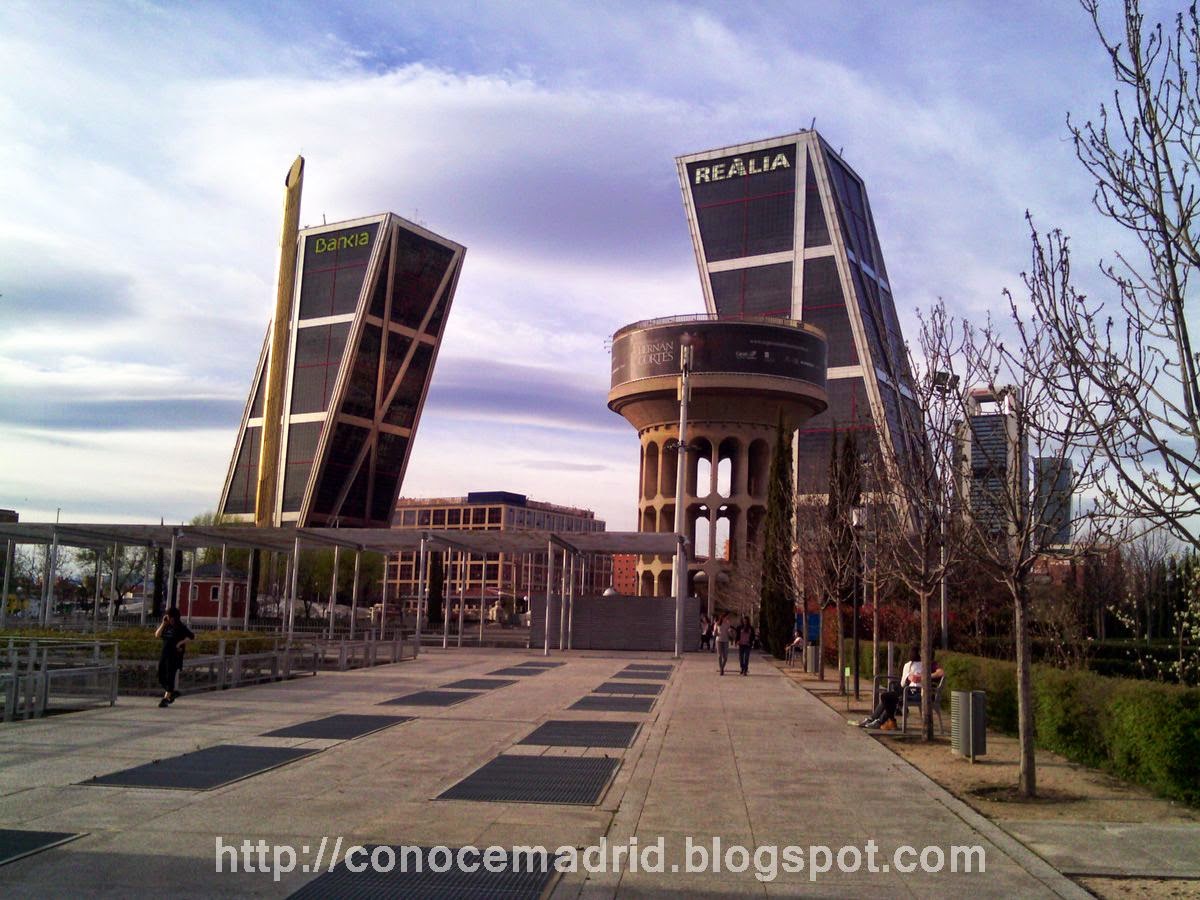 Conocer Madrid: Parque de Plaza de Castilla - Cuarto Depósito Canal de ...