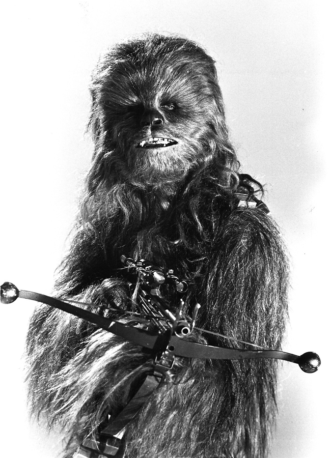 STAR WARS AFICIONADO WEBSITE: CLASSIC IMAGE: WOOKIEE SHARP-SHOOTER!