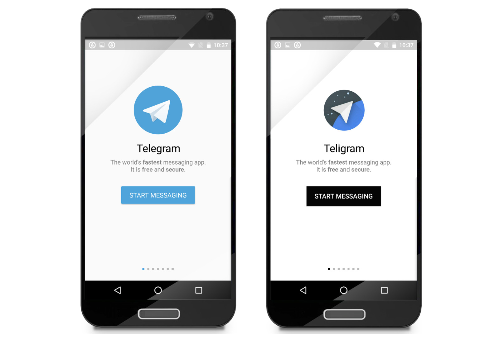 Telegram tinha app falsa Teligram na Play Store | Aberto até de Madrugada