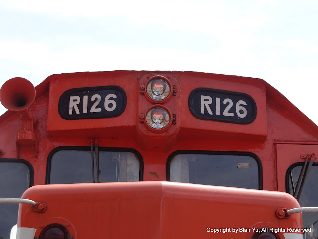 Blair's 鐵道攝影: R126柴電機車 / TRA R126 Diesel-electric Locomotive