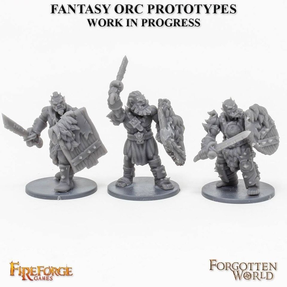 Wargame News and Terrain: Fireforge Games: New Plastic Fantasy Orcs ...
