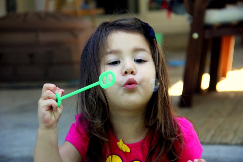 More Fun With An Apron: Wordless Wednesday- Bubbles and Puppies