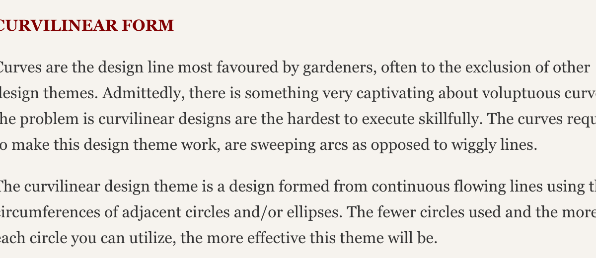 Learning The Ways of Curvilinear Bed Design - March 2021